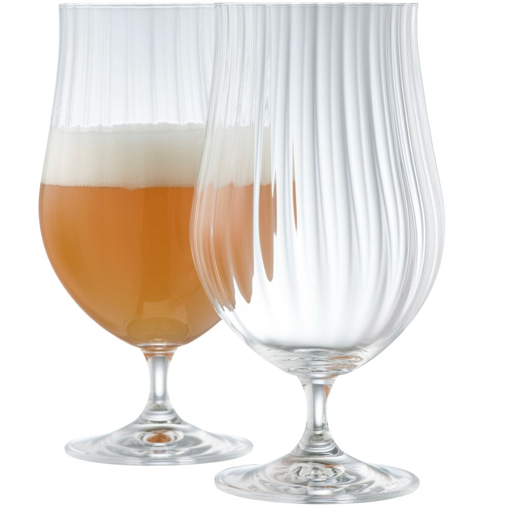 Galway Crystal Erne Craft Beer / Cocktail Glasses Pair – Belleek Pottery