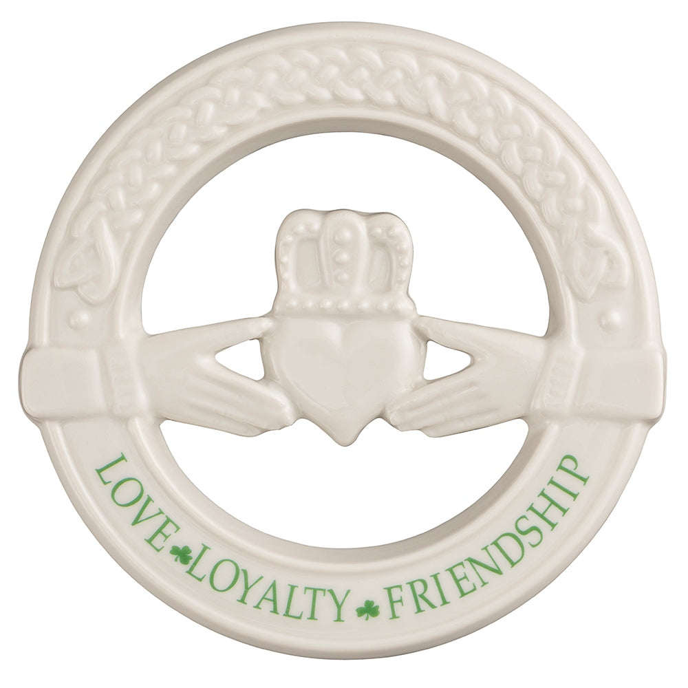 Belleek Classic Claddagh Wall Plaque – Belleek Pottery