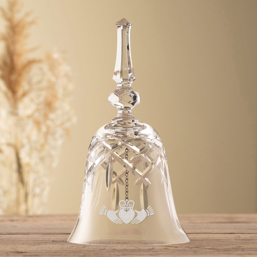 Galway Crystal Claddagh Makeup Bell – Belleek Pottery